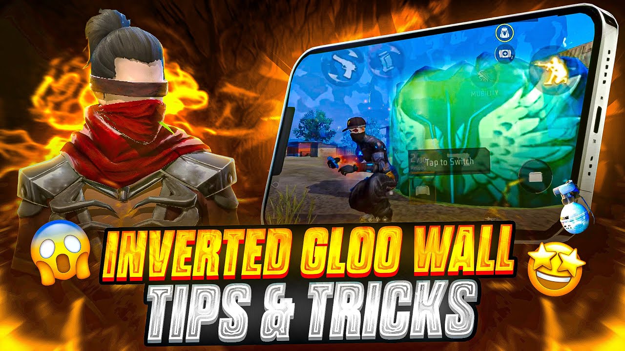 INVERTED ICE TUTORIAL FF 🧊🥶| ULTA WALL KAISE LAGAYE😎 | INVERTED ICE ...