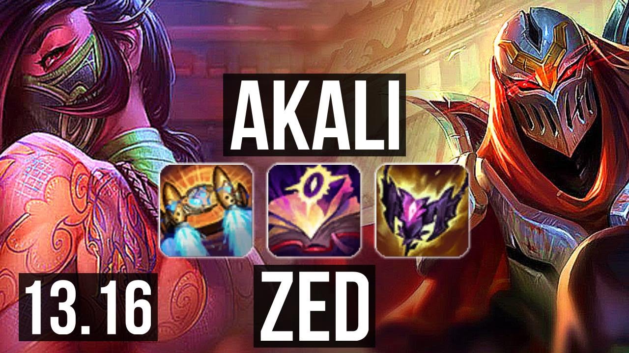 Akali And Zed