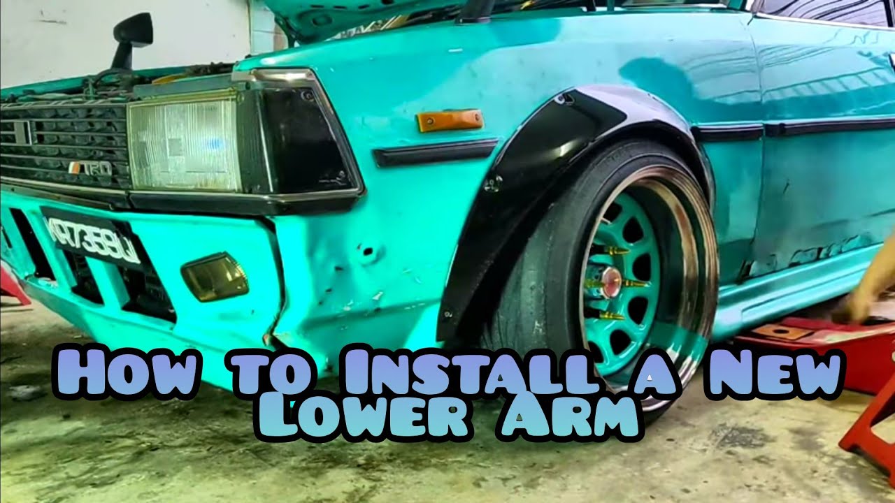 How To Install Lower Arm on Classic Car - YouTube