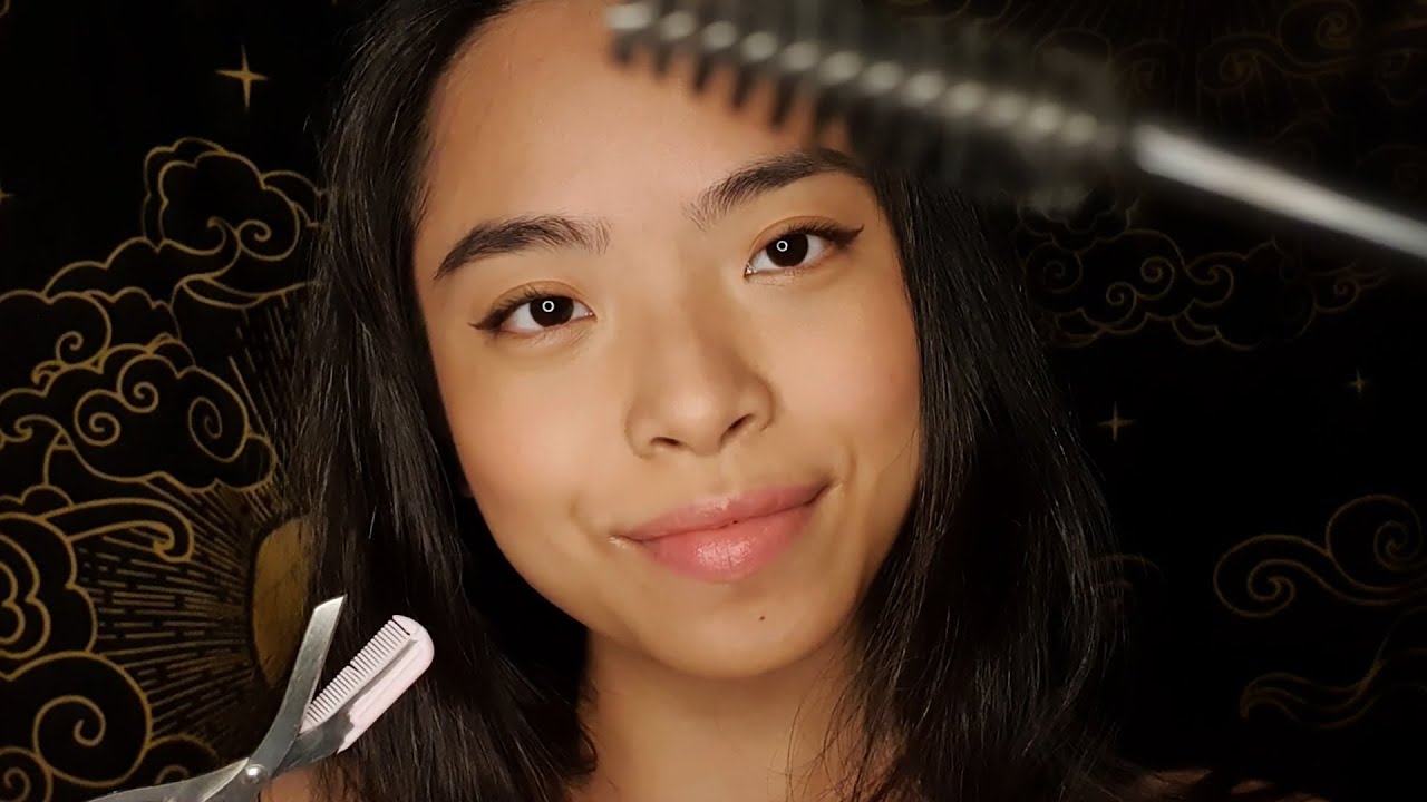 [ASMR] Doing Your Eyebrows Close Personal Attention - YouTube