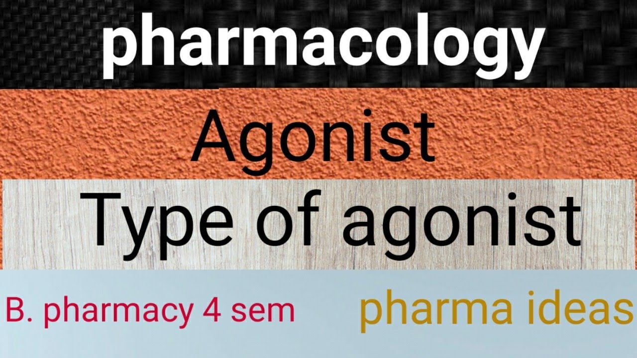 Agonist and type of agonist (pharma ideas) - YouTube