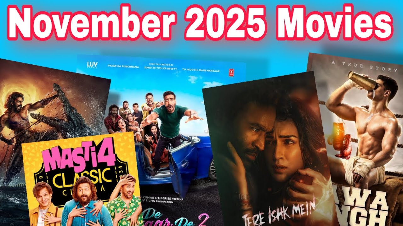 New Movie November 2025 | November Month Upcoming Movie Release - YouTube