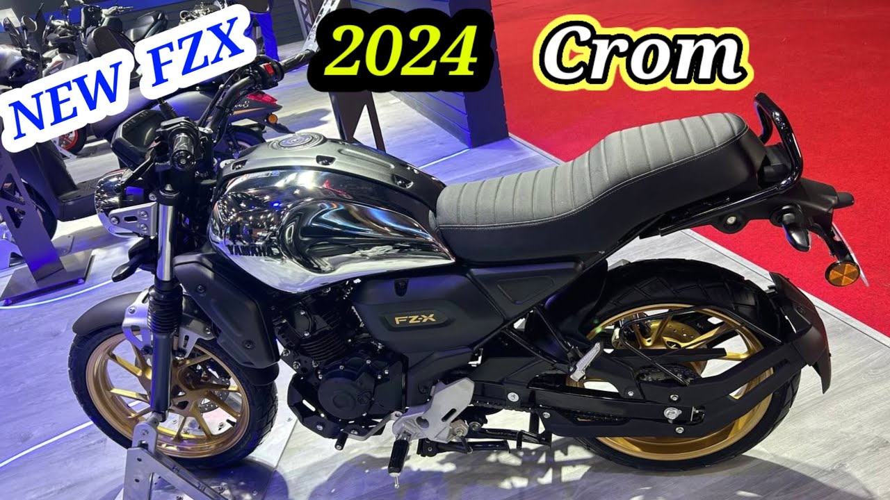 New Launch Yamaha FZX V4 2024 Model Detail Review Black Color | Auto ...