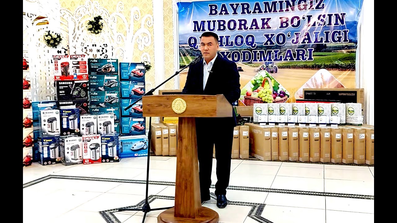 Bag‘dod tumanida “Qishloq xo‘jaligi xodimlari kuni” tantanali ...