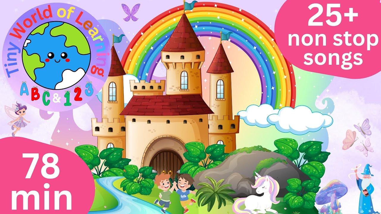 78 Minutes Of NON Stop Toddler Learning Songs. 25+ Videos For Toddler ...