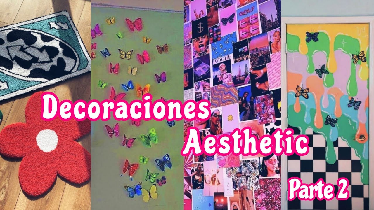 🌈🍀 IDEAS PARA DECORAR TU CUARTO AESTHETIC || PARTE 2 || TIK TOK 🍀🌈 ...