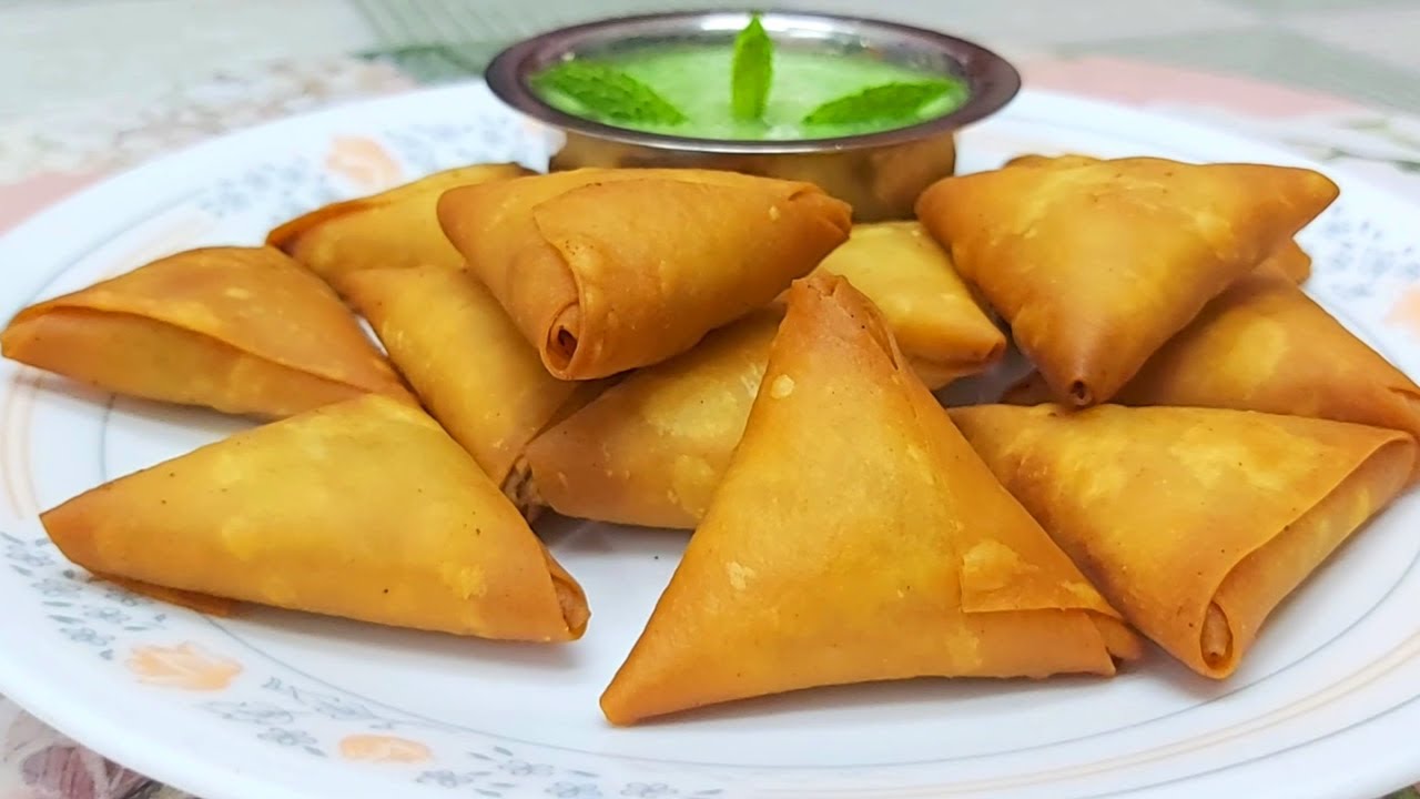 Chicken Cheese Samosa Recipe By Flavour of spices|Make & Freeze Chicken ...