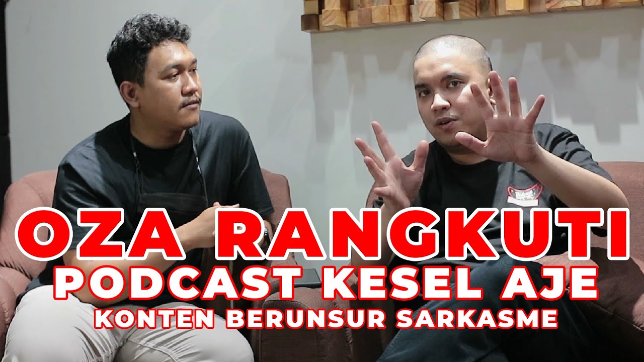 Oza Rangkuti, Podcast Kesel Aje belajar UU ITE agar tak diserang ...