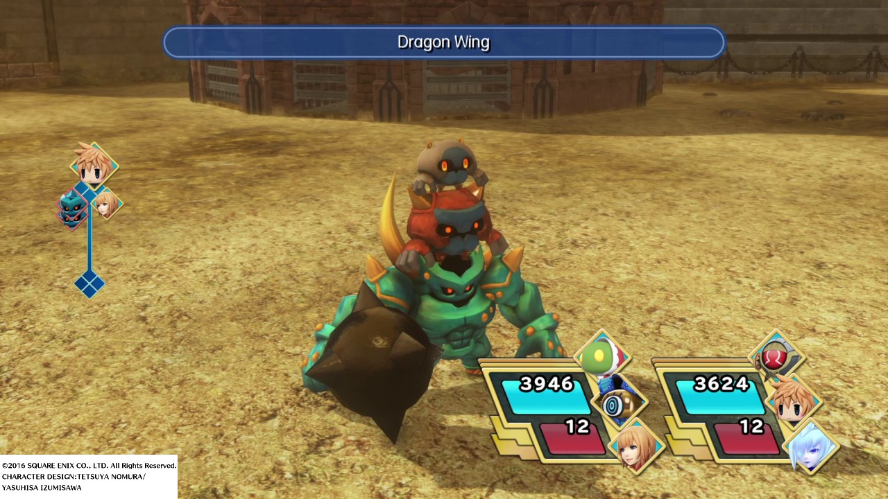 WORLD OF FINAL FANTASY - Coliseum - Mountain Mirages 2 - YouTube