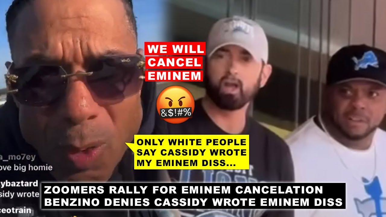 “We Will CANCEL Eminem” Zoomers Vow to End Eminem, Benzino on if ...