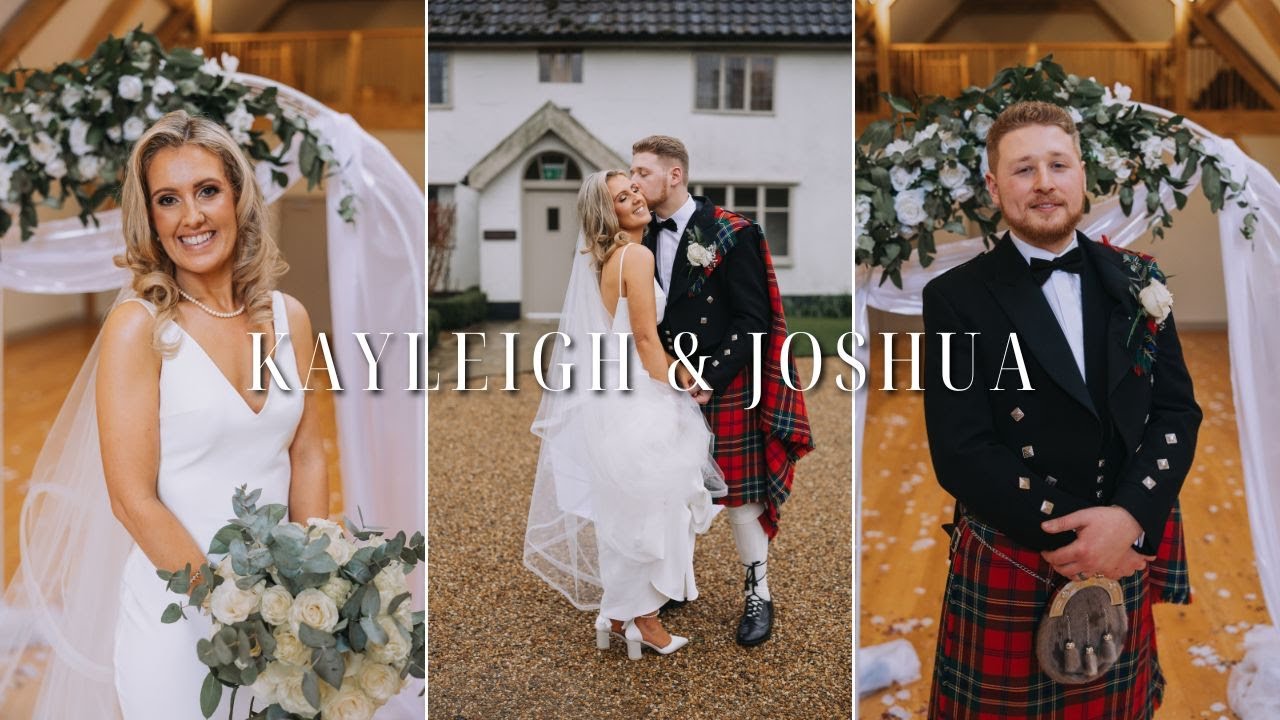 🌸Watch as Kayleigh and Joshua Say I Do 👰🤵| Wedding Film - YouTube