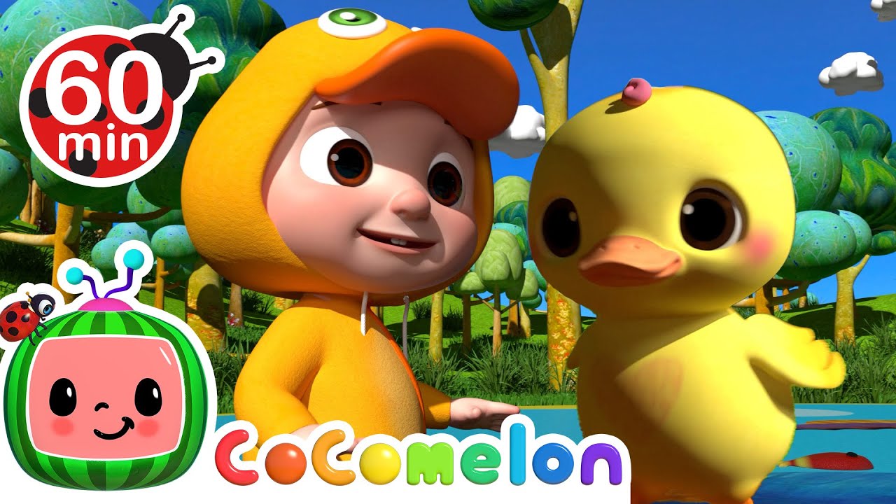 🐣Ten Little Duckies! Count to 10 with COCOMELON🐣 | Kids Videos ...