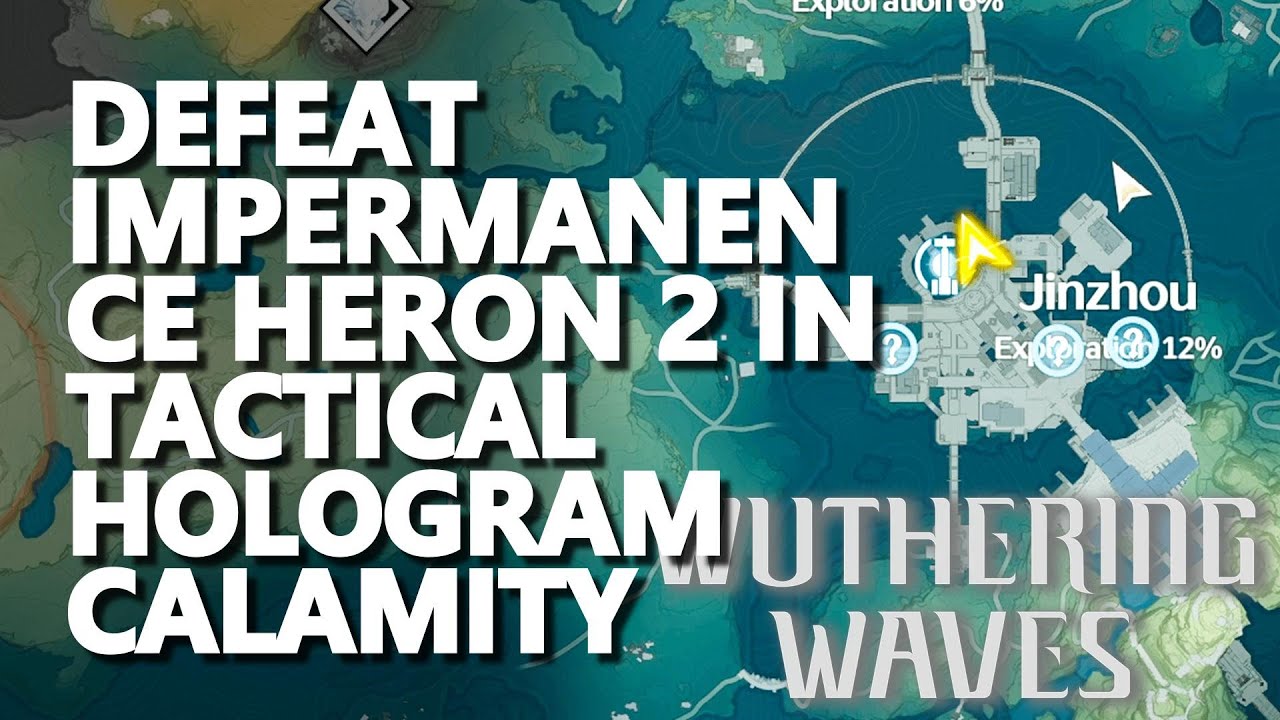 Defeat Impermanence Heron 2 in Tactical Hologram Calamity Wuthering Waves - YouTube