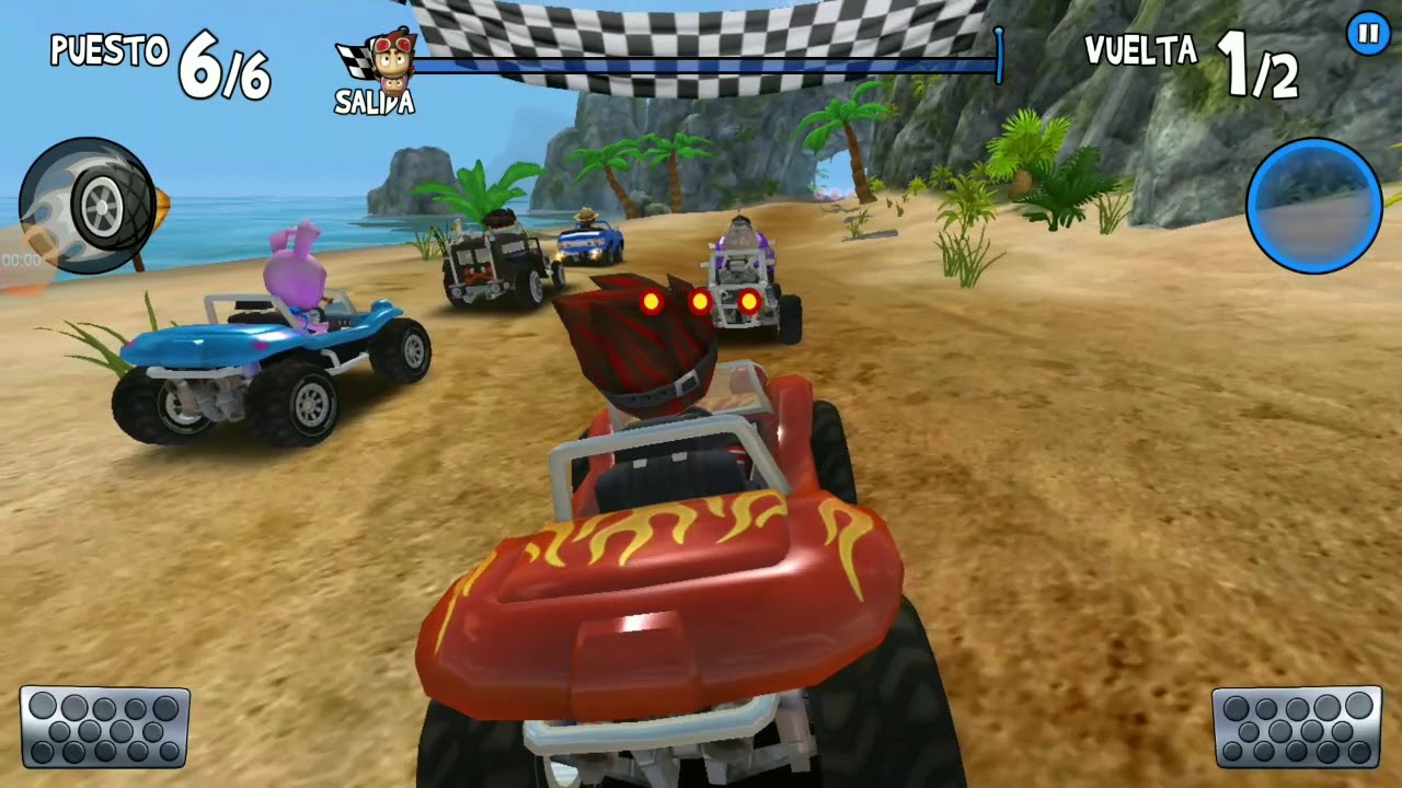 Ganando partidas en BB Racing (episodio #2) - YouTube