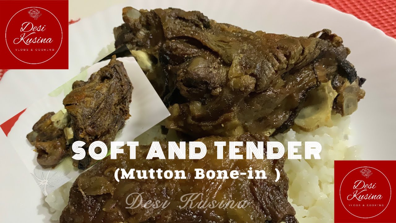 SOFT and TENDER (Mutton Bone-In Recipe) #cooking #food #recipe # ...