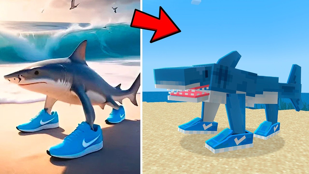 I Remade every mob into ITALIAN BRAINROT In Minecraft - YouTube