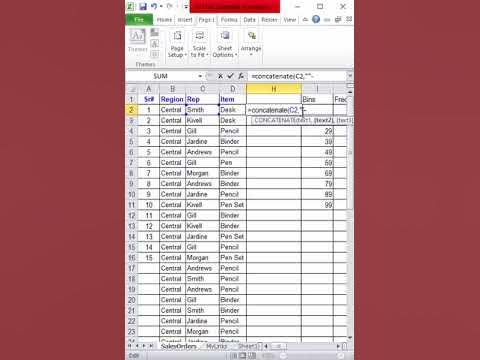 How to combine two colums value - YouTube