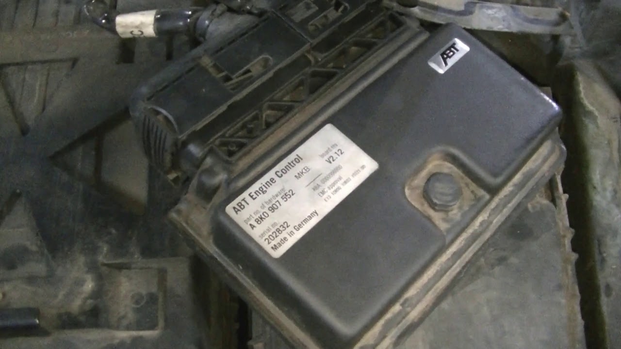 VW Passat ABT ECU KO P0237 P0192 - YouTube