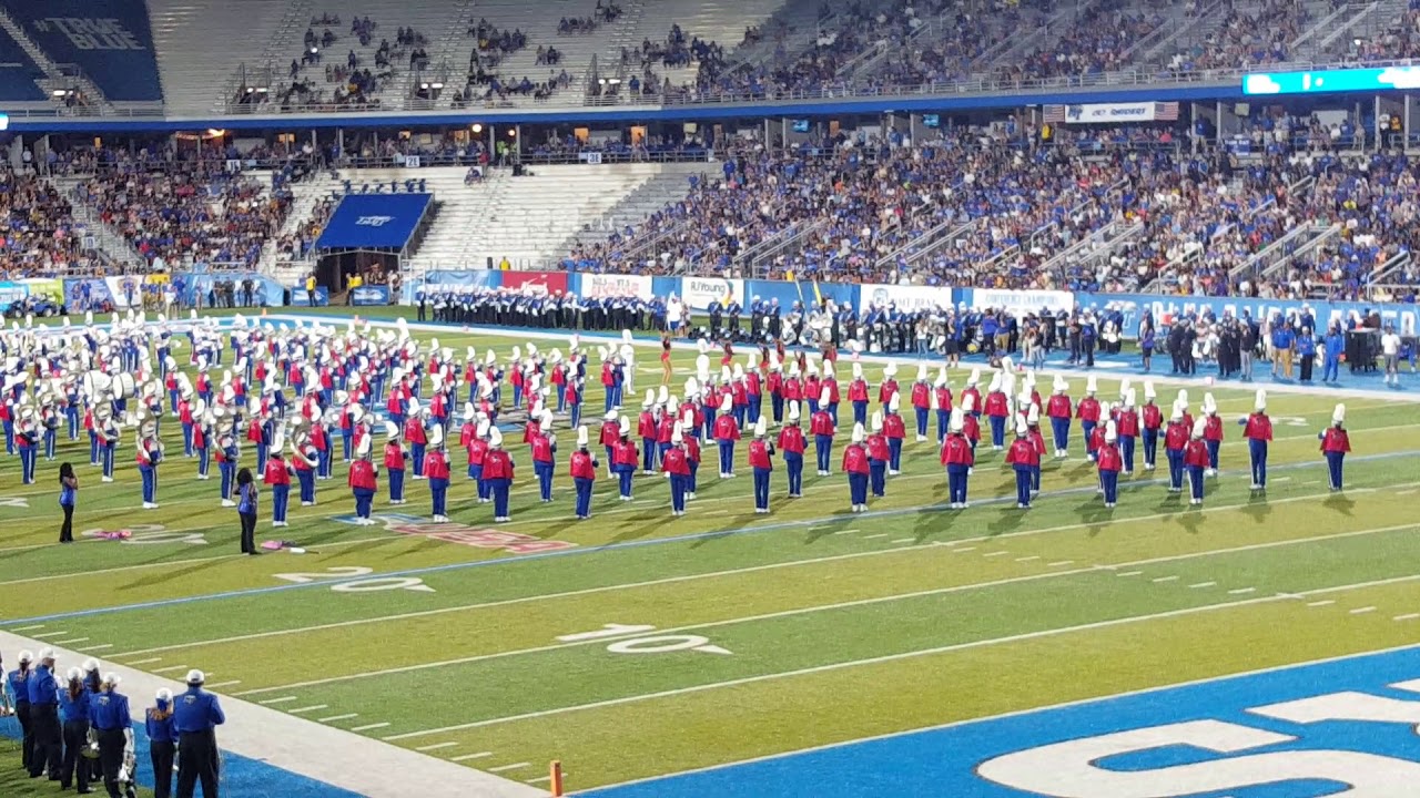 TSU Band at MTSU game 9-7-19 - YouTube