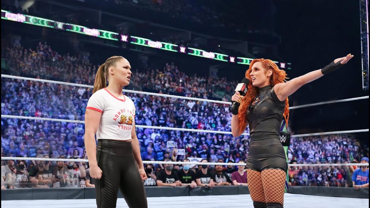 Ronda Rousey vs. Becky Lynch WWE Smackdown Women's Championship - YouTube