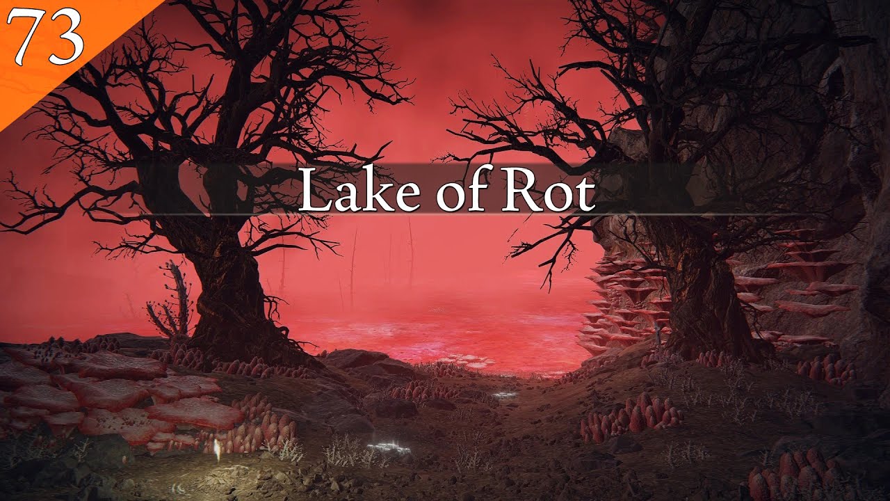 Por Que Essa Área Existe?! Explorando o Lake of Rot!!! - Elden Ring ...