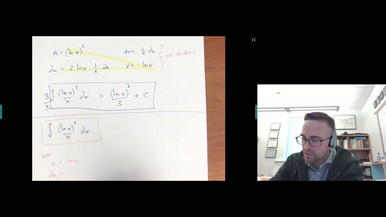 Integration by Parts with addition technique OR u-substitution (21 ...