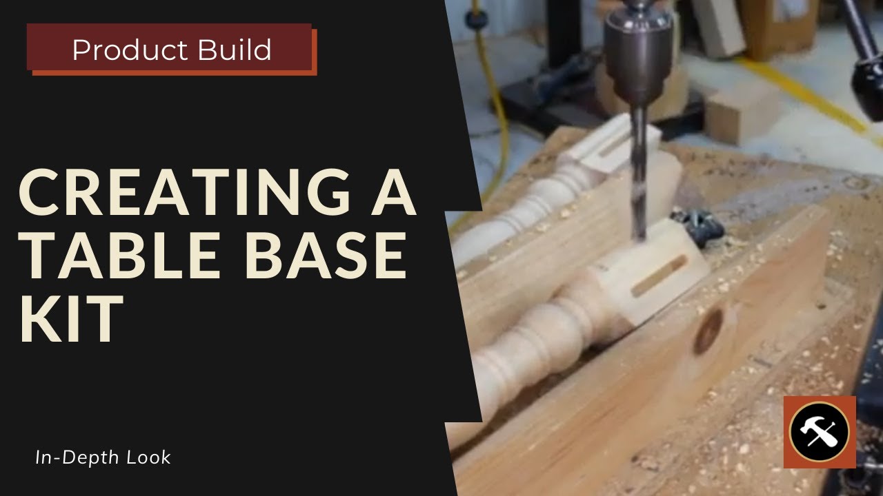 Creating an Osborne Table Base Kit - Osborne Wood Products Inc. - YouTube
