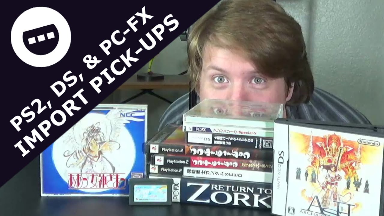 PS2, DS, and PC-FX Import Pick-Ups - YouTube