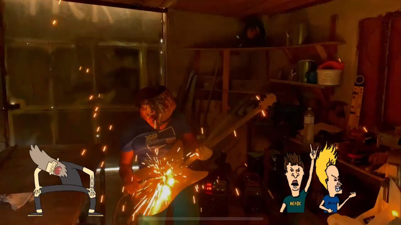 Rock welding guitar…..χιούμορ θέλει η ζωή για να την παλεύουμε … - YouTube