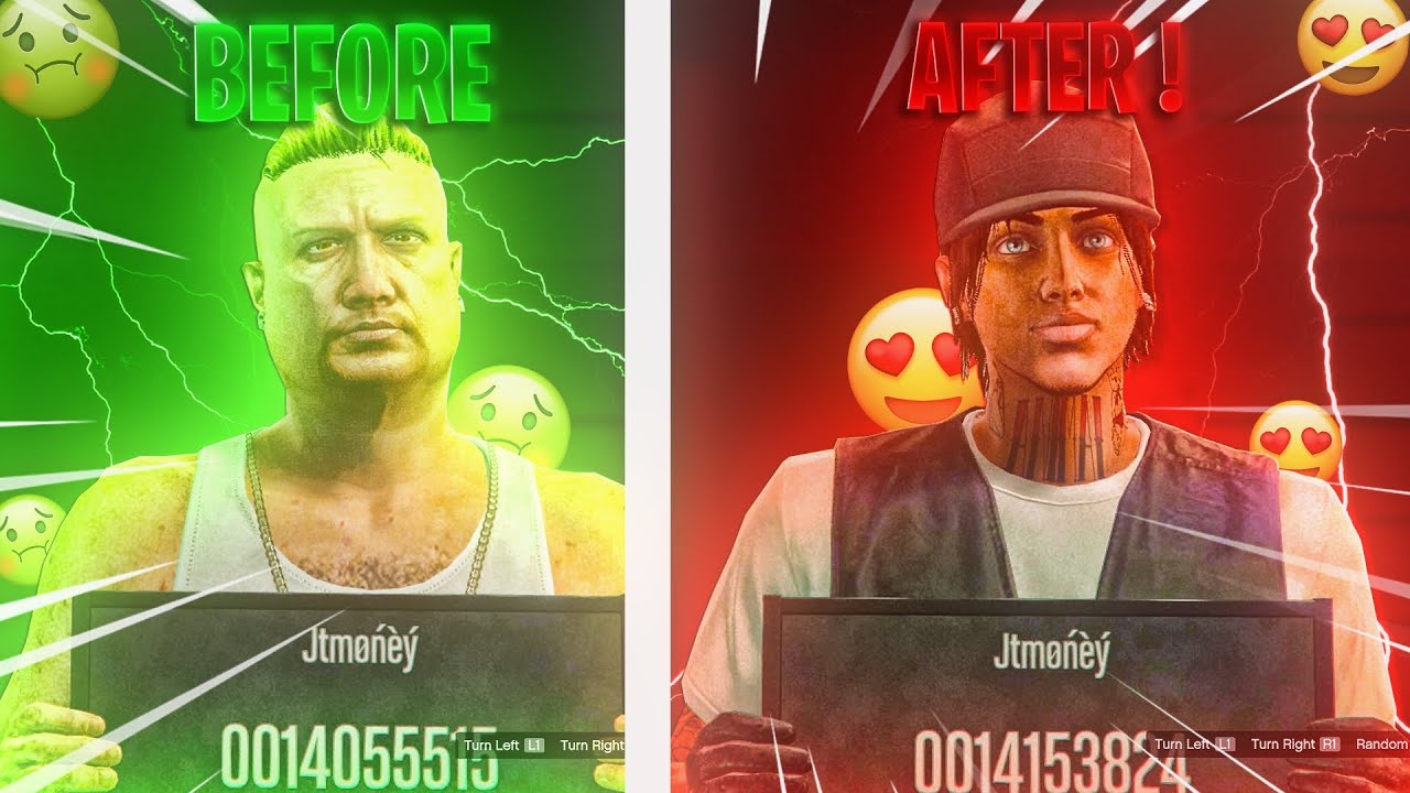 *NEW* BEST BUM TO DRIPPY 2018 FACE CREATION IN GTA 5 - YouTube
