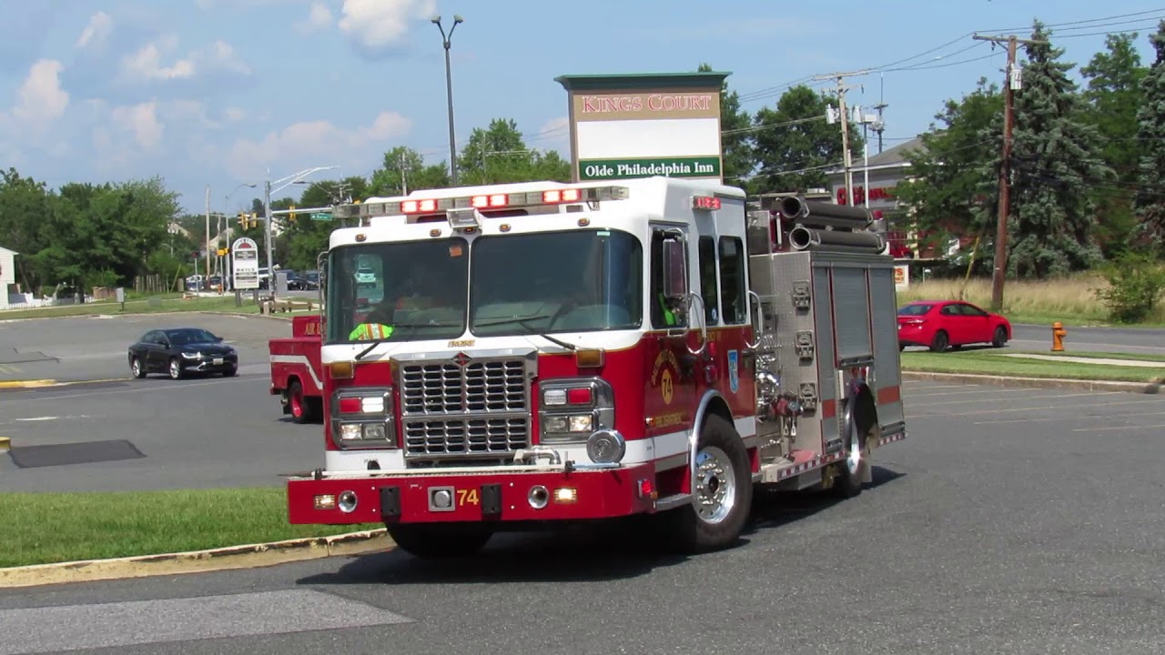 BCoFD Units Responding To A 2nd Alarm Residential Structure Fire Box 12 ...