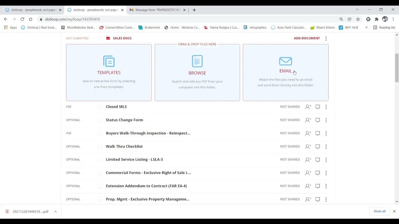 How to Upload Documents into Dotloop - YouTube