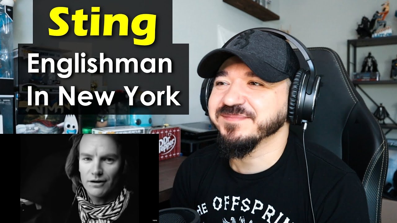 STING - Englishman In New York | FIRST TIME REACTION - YouTube