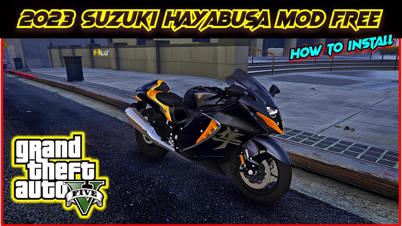 How To Install Suzuki Hayabusa Mod | GTA V MODS Episode #15 - YouTube