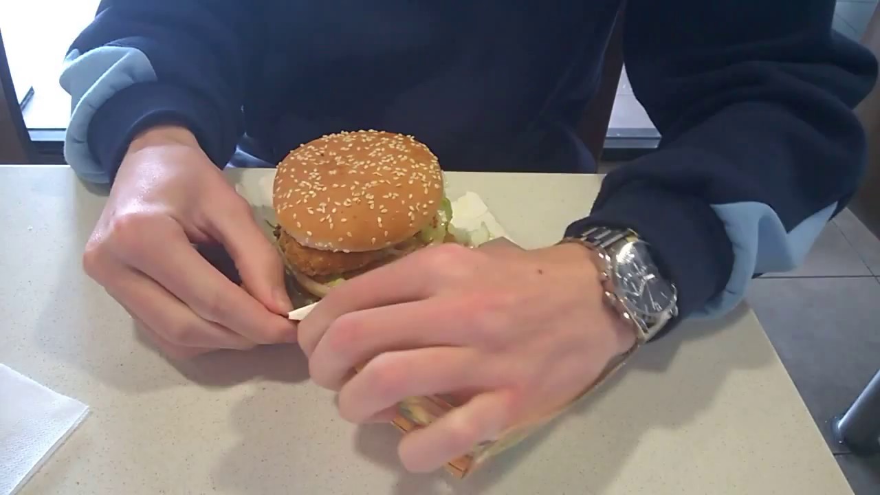 Chicken Big Mac Review - YouTube