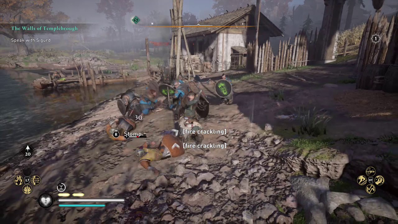 Viking Curb Stomp. Assassins Creed Valhalla - YouTube