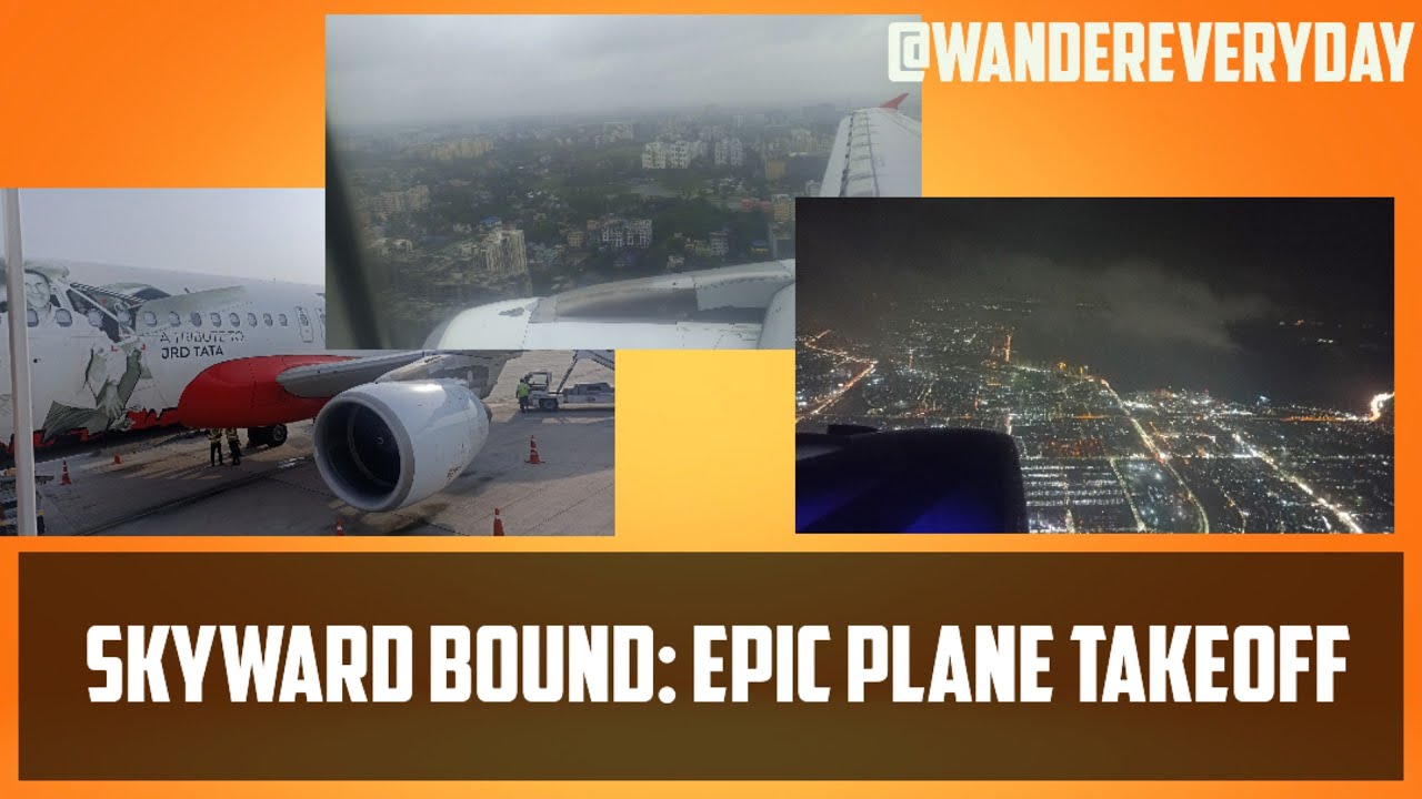The Plane Takeoff | Airport | Runway | Skybound | Vlog 2 | # ...