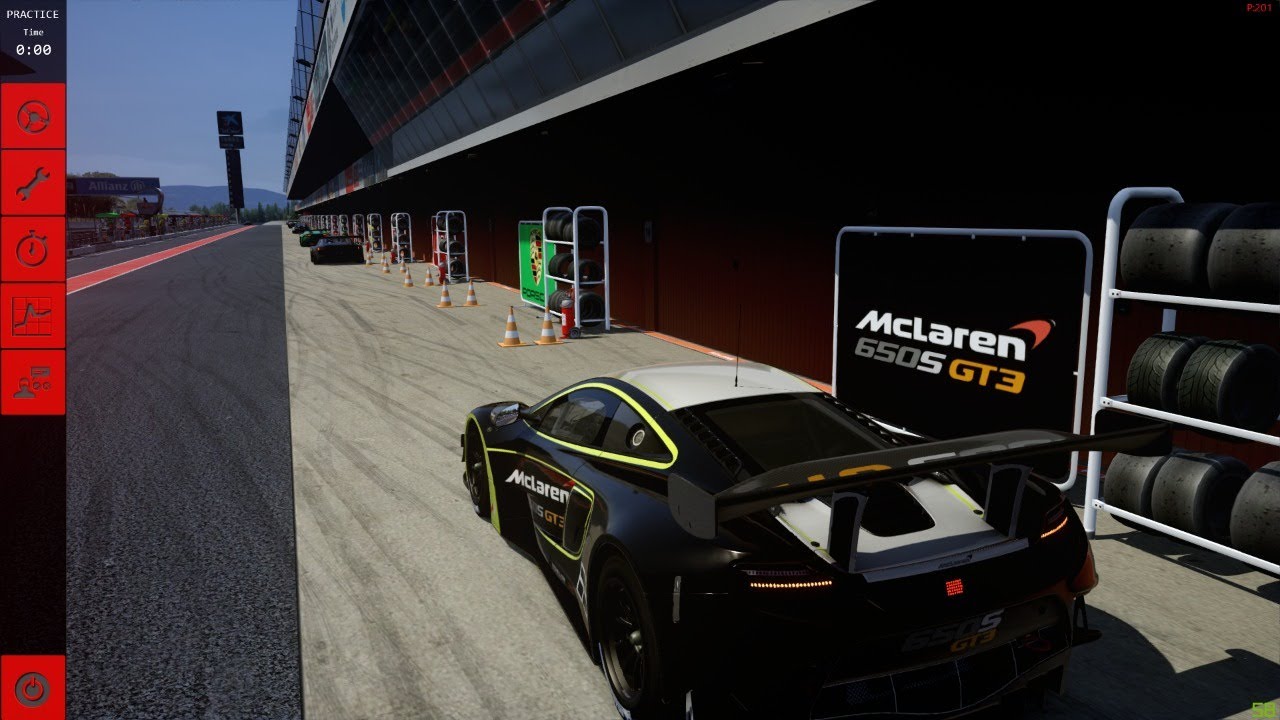GTP Sim Racing System GT3 Barcelona - YouTube