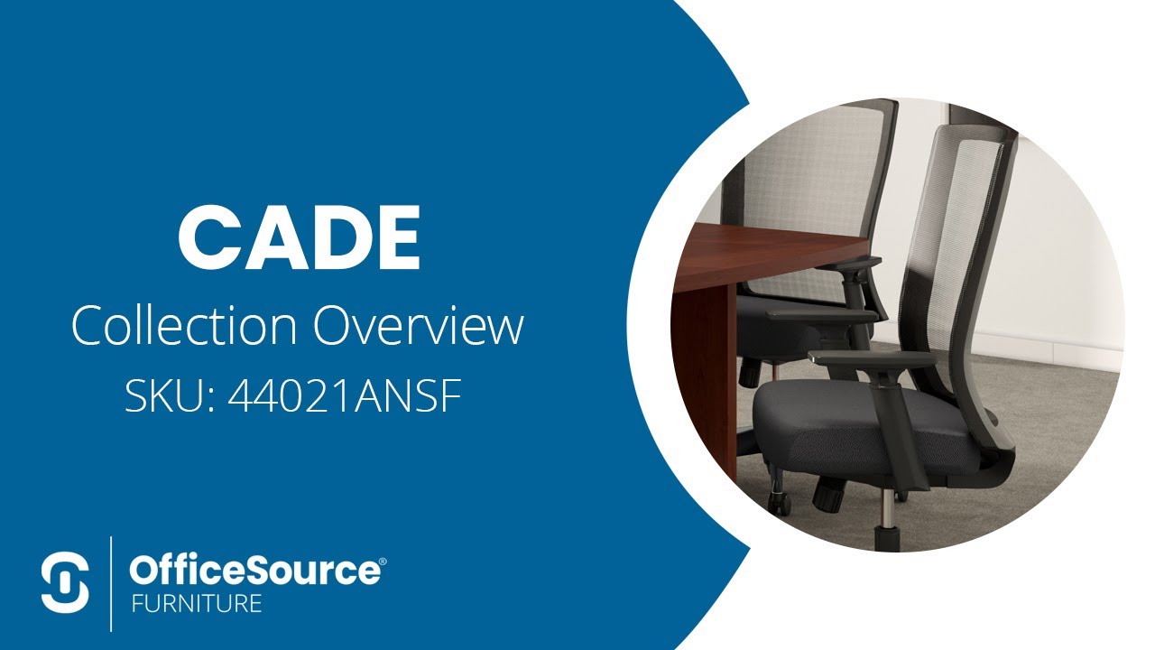 OfficeSource Cade Collection Overview #44021ANSF - YouTube