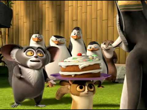 King Julien Industrializes by Singing Happy Birthday.