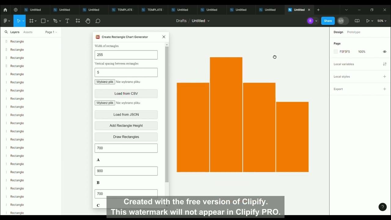 Chart Rectangle Generate Plugin for Figma - YouTube