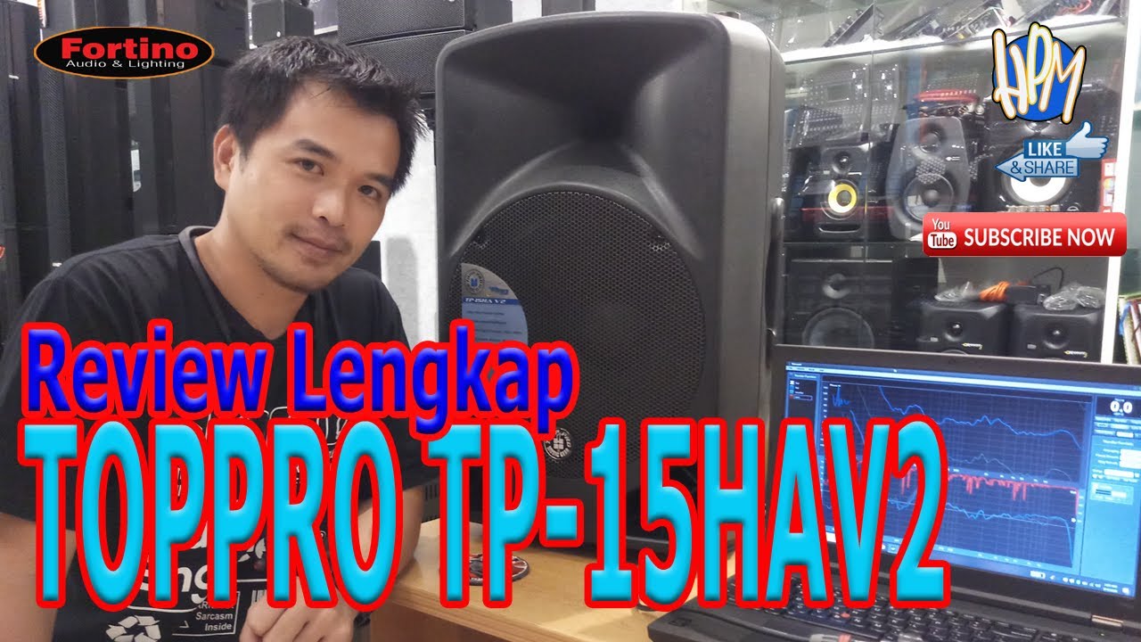 Review Lengkap SPEAKERS TOPPRO TP-15HAV2 - YouTube
