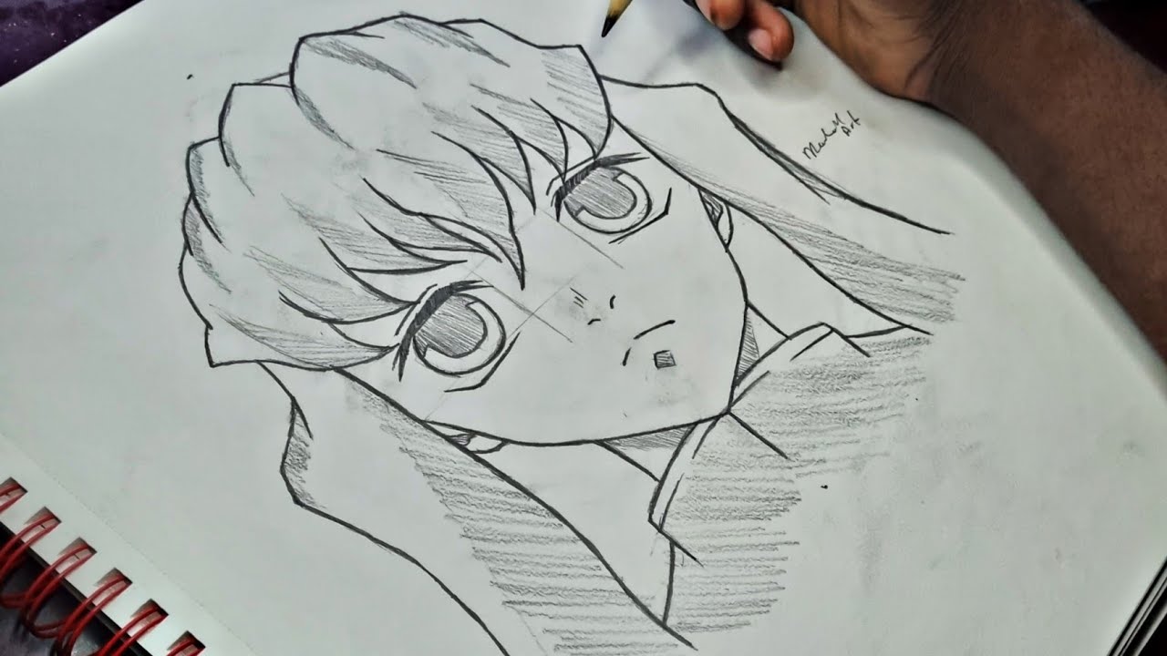 How To Draw Muichiro Tokito From Demon Slayer In Easy Steps For ...