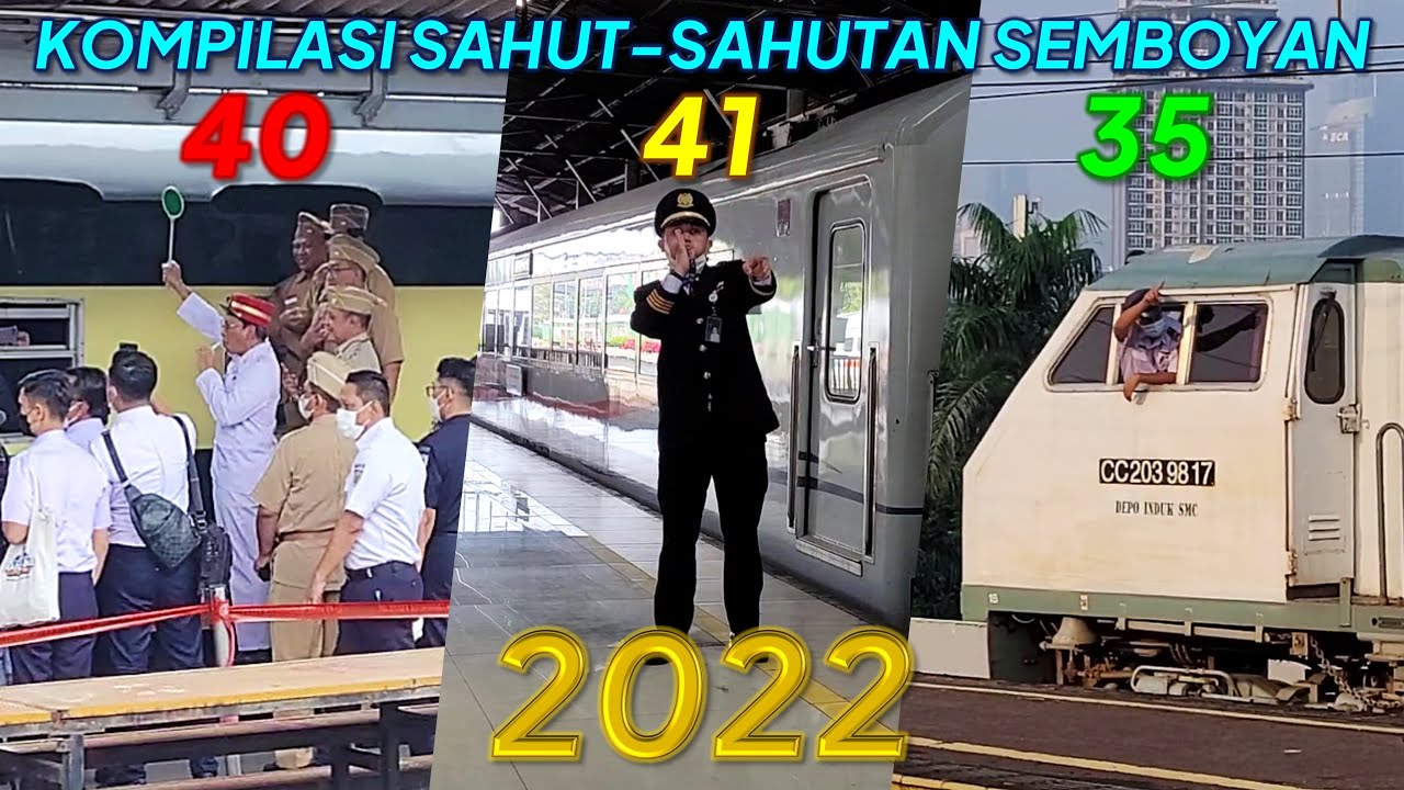 Aksi Sahut-Sahutan PPKA, Kondektur, dan Masinis Semboyan 40, 41, 35 ...