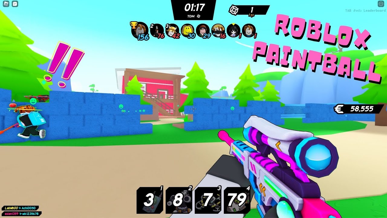 roblox paintball - YouTube