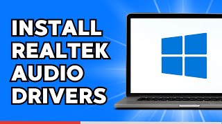 How To Download And Install Realtek Audio Drivers In Windows 11 Login ...