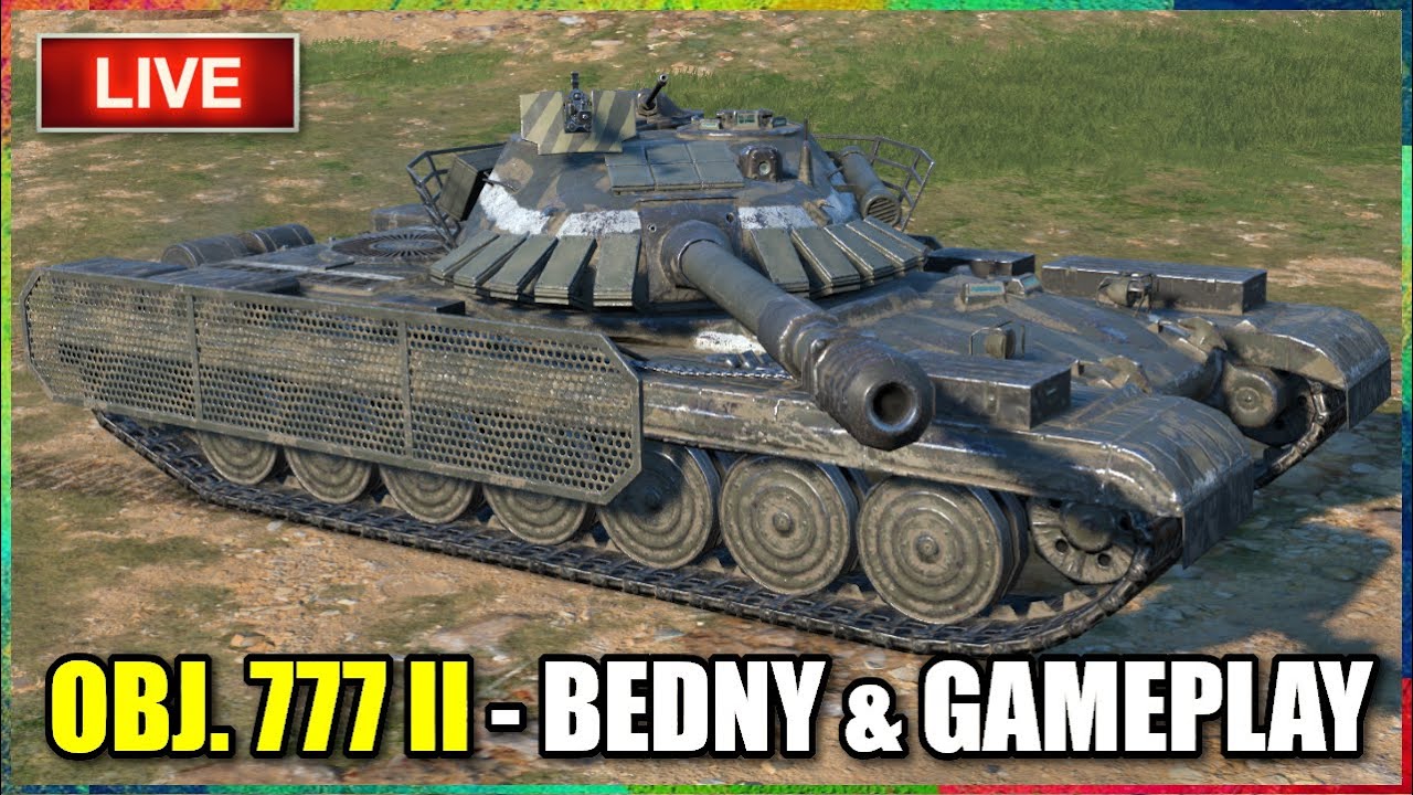 🔴 Obj. 777 II gamba & gameplay !touchgear !godlike !socials - YouTube