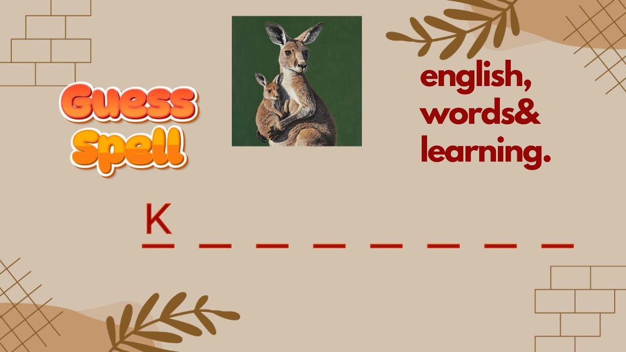 Can You Guess These Amazing Animals in 30 Seconds? English Words ...