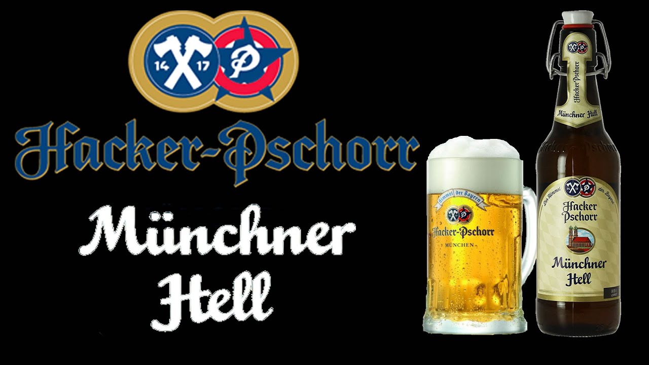 Hacker-Pschorr Munchner Hell - YouTube