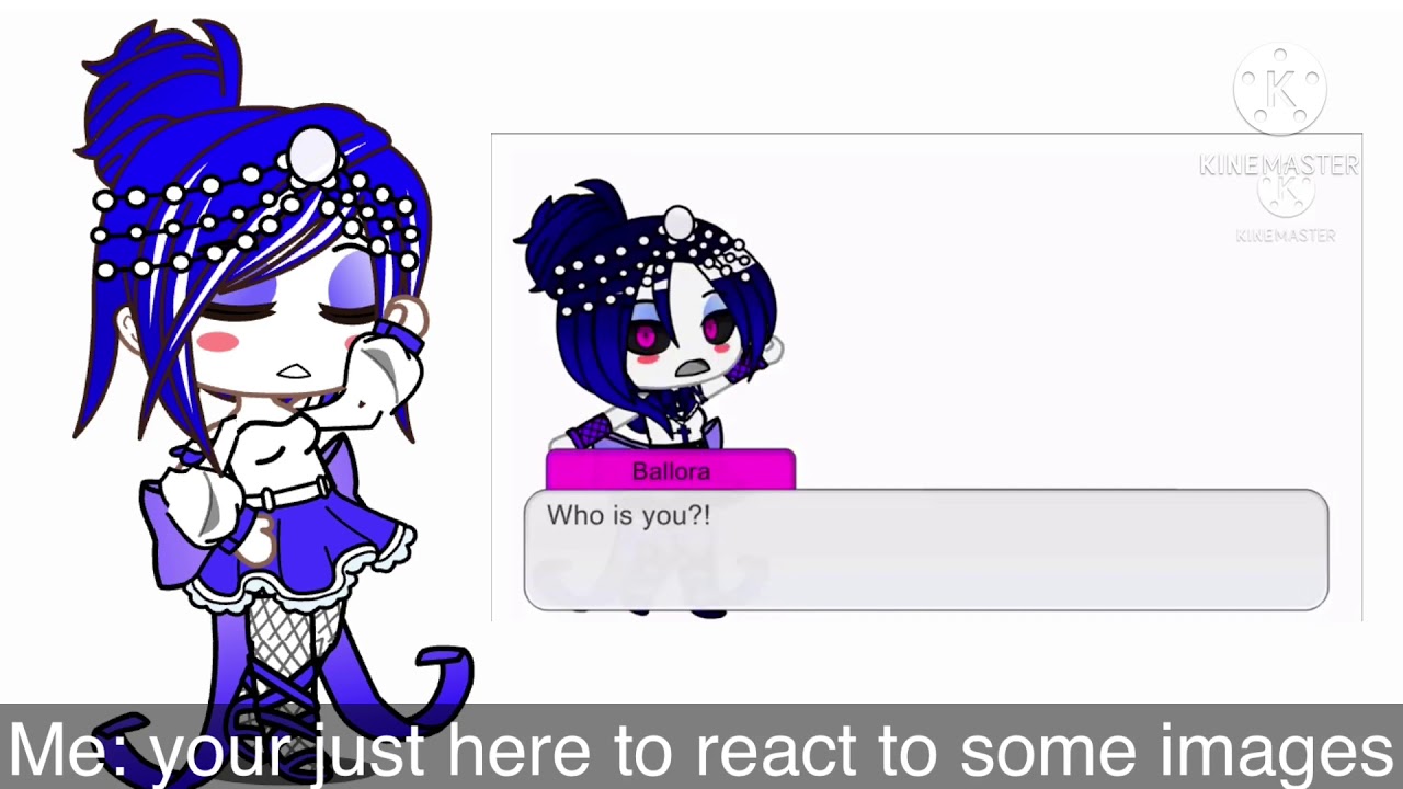 Ballora reacts Ballora reacts Ballora reacts Ballora reacts to cursed ...